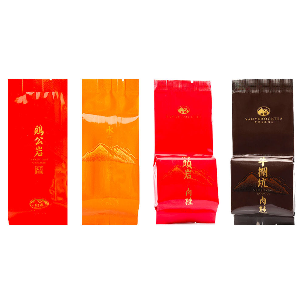 Premium- Yanyu Rock Tea JianShan Series Mini Pack Collection – LAPSANGSTORE